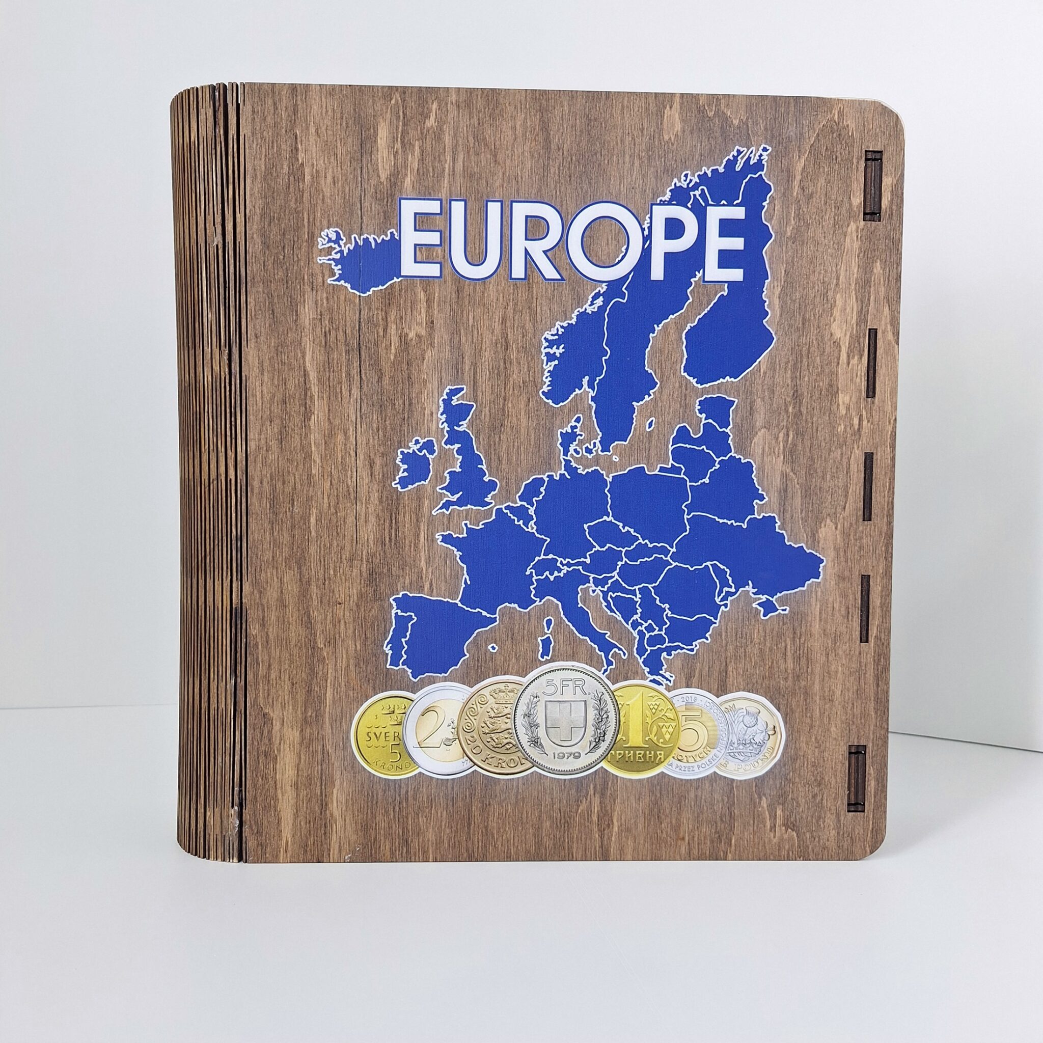 Gift album for coins of European countries- Geldium