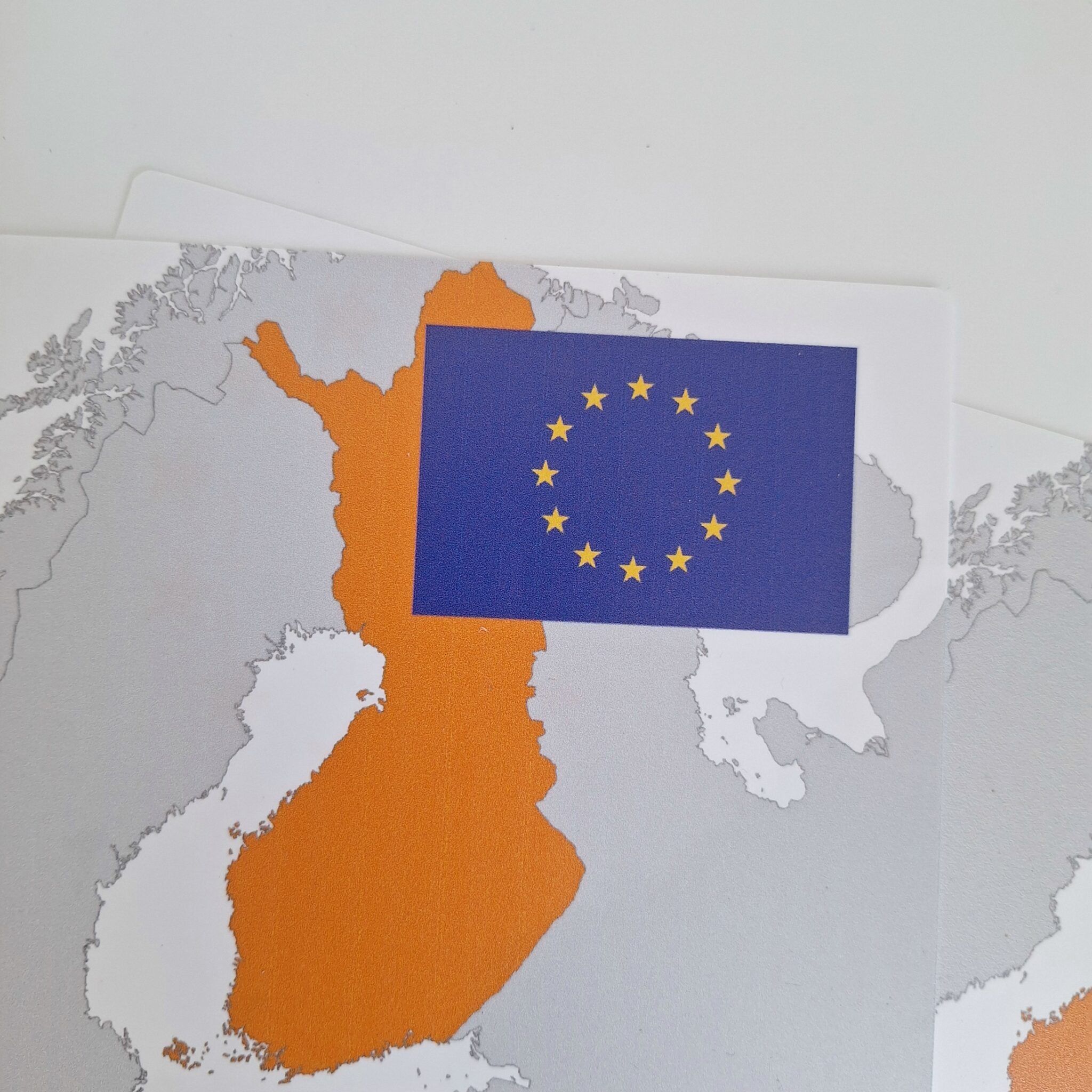 Interleaves for an album with coins of the European Union universal ...