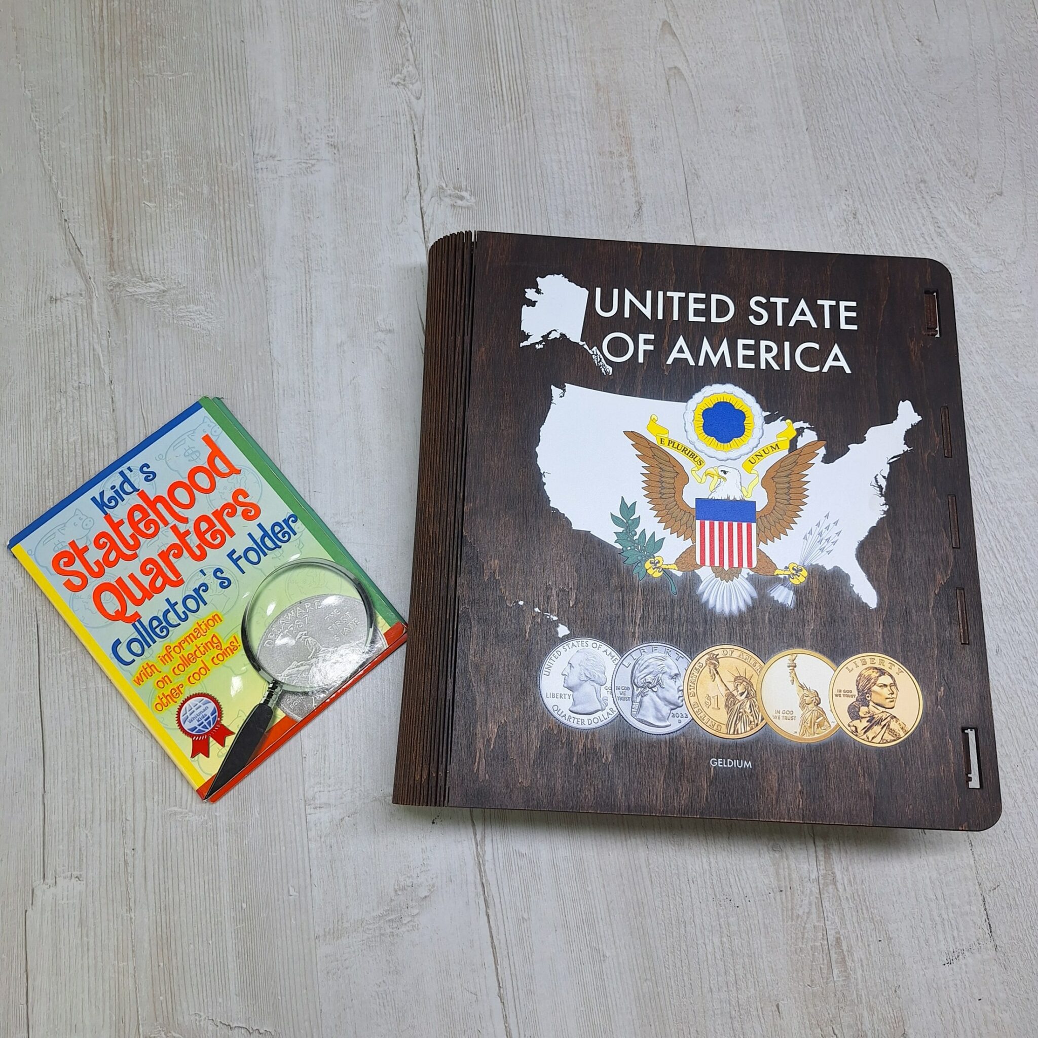 Gift album for coins of European Union - Geldium