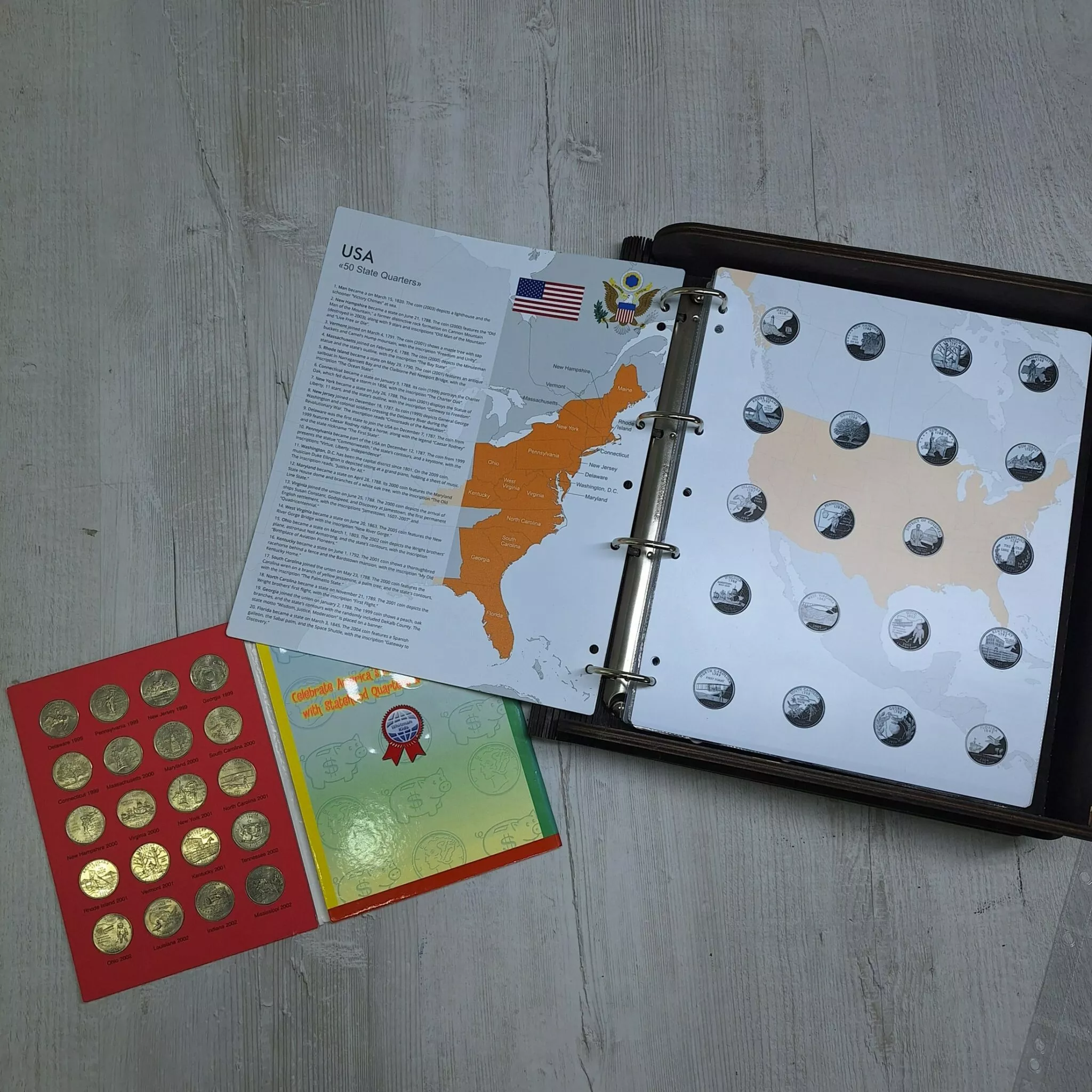 Gift album for coins of European Union - Geldium