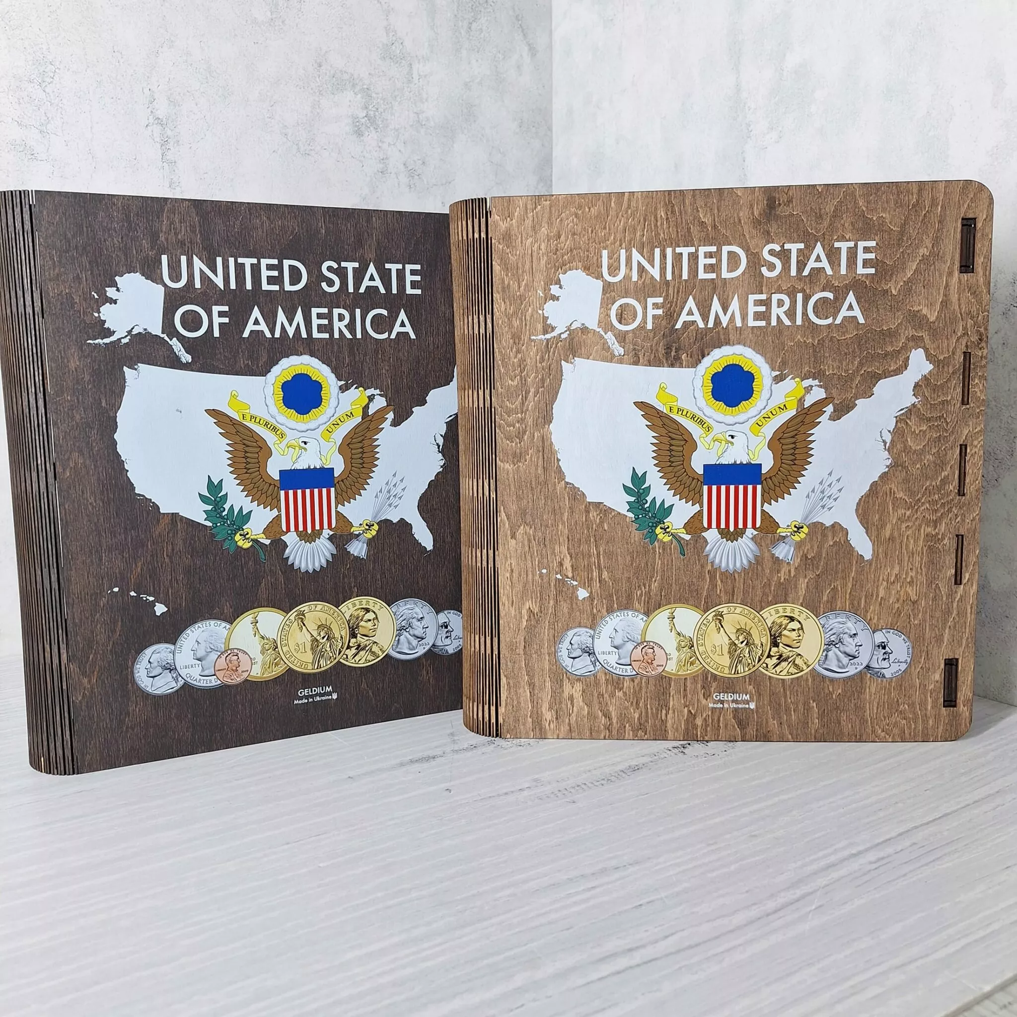 Gift album for coins of European Union - Geldium
