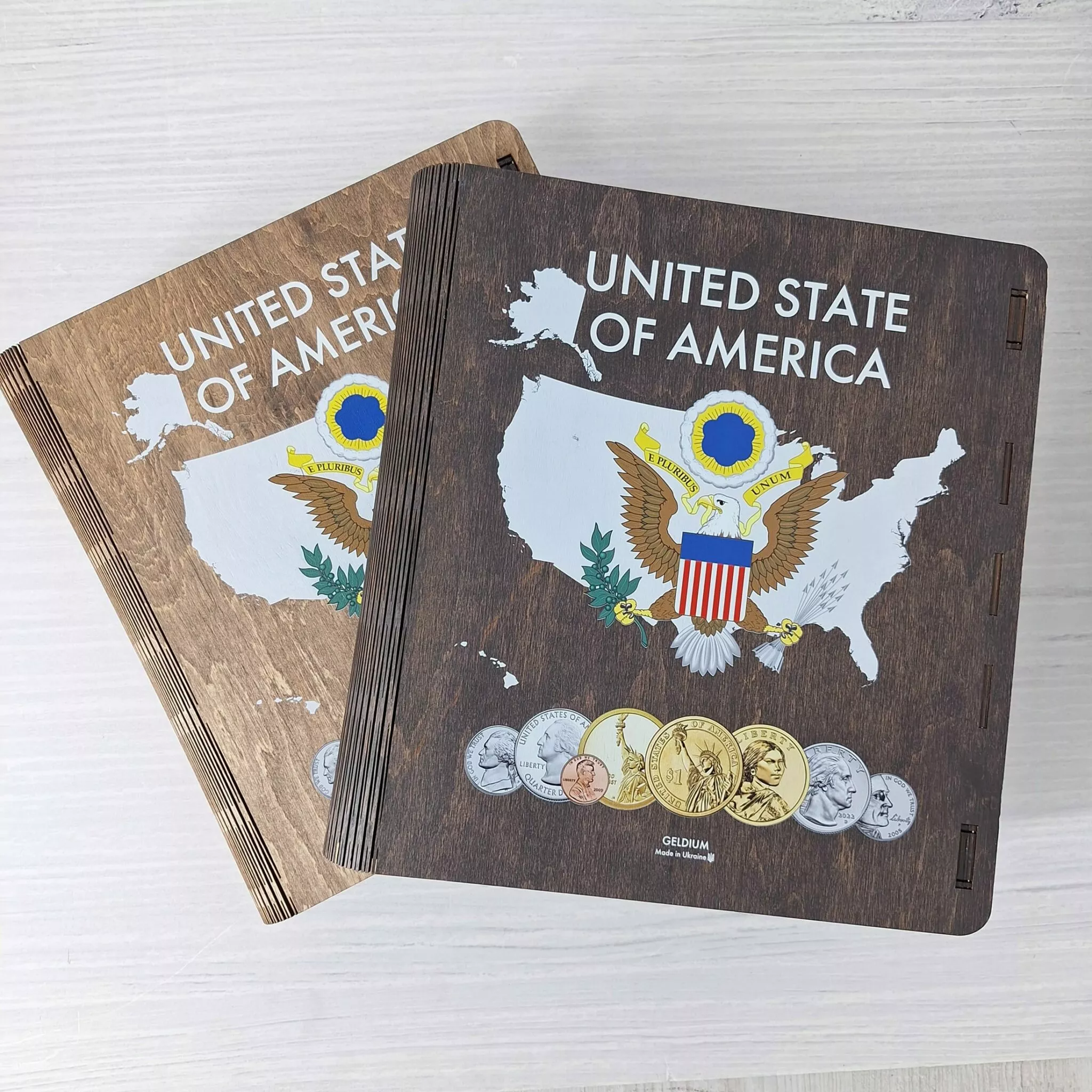 Gift album for coins of European Union - Geldium